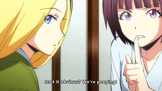 Safebooru - 2girls 3boys alternate costume animated animated gif ansatsu kyoushitsu blonde hair ...