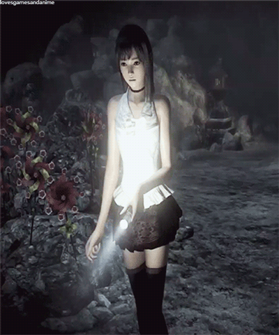 Safebooru - 1girl 3d animated animated gif black eyes black hair ...