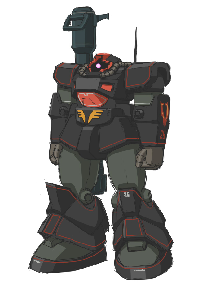 Safebooru - gundam gundam msv mecha prototype dom rocket launcher ...