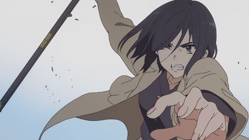 Safebooru 1boy 1girl Animated Animated Black Hair Blue Eyes 4973