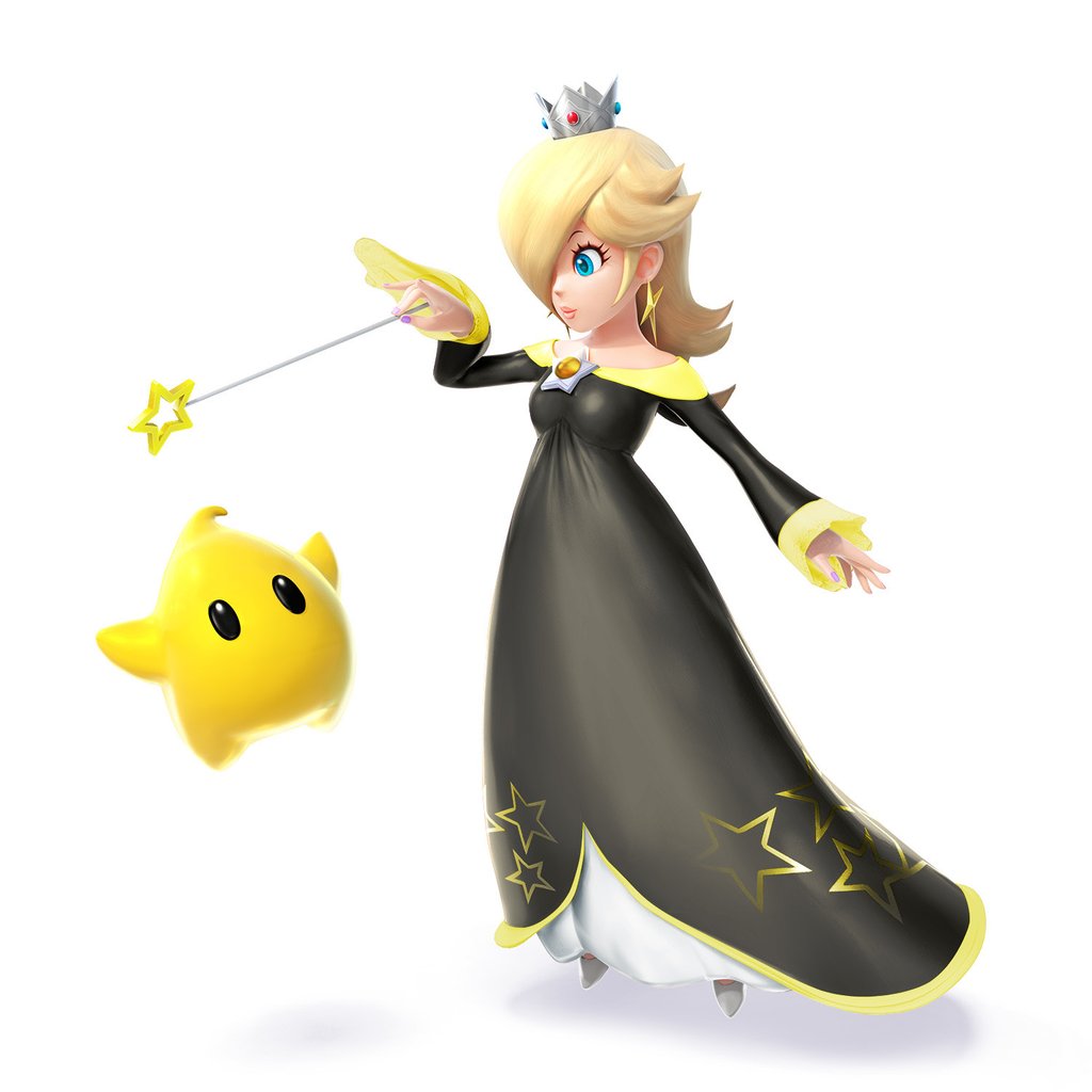 Safebooru - 1girl blonde hair blue eyes chiko (mario) crown dress ...