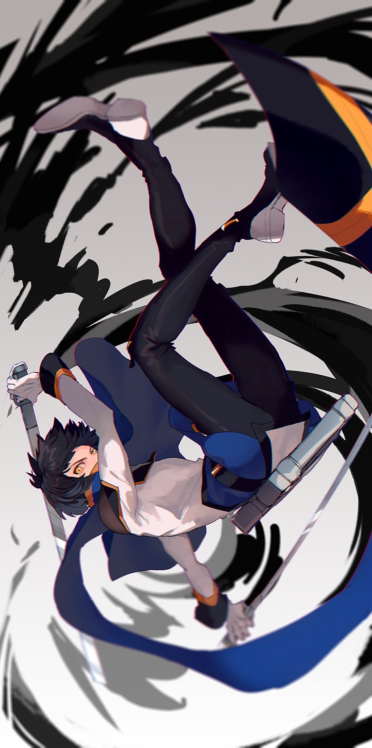 Safebooru 1boy Black Hair Blade Blazblue Blazblue Central Fiction 0382