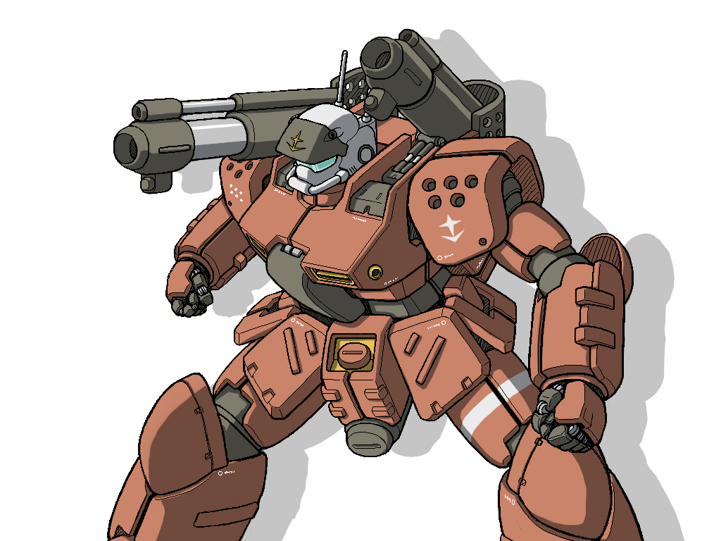 Safebooru - 80s guncannon guncannon mp type gundam gundam 0080 mecha ...