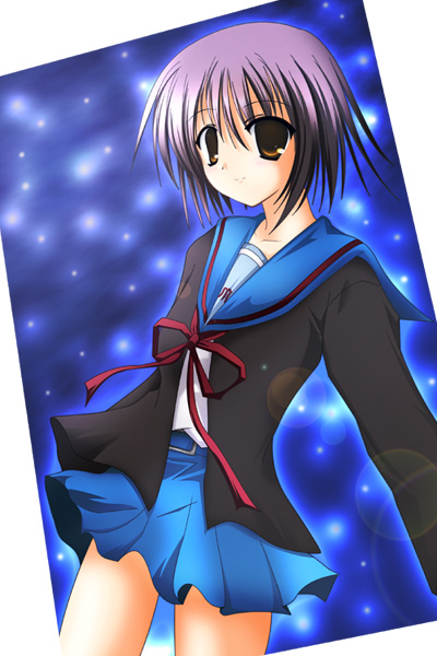 Safebooru - 1girl ayane yuu (iro asobi) ayase mizuki nagato yuki school uniform serafuku solo ...