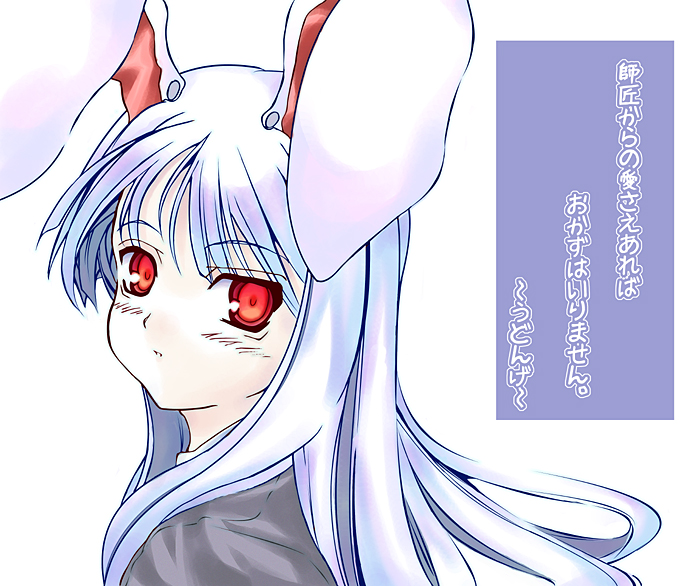 Safebooru - 1girl animal ears female rabbit ears reisen udongein inaba ...