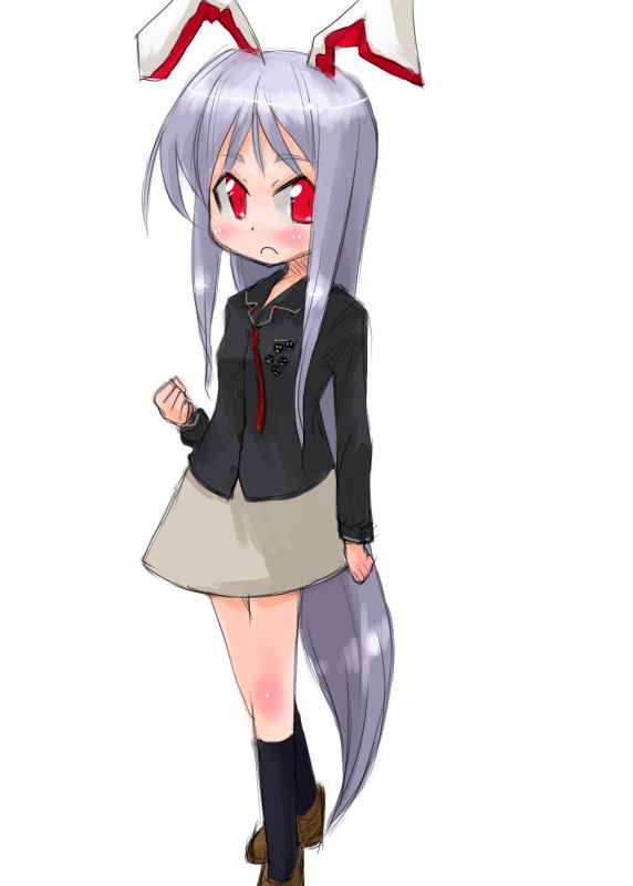Safebooru - 1girl animal ears female rabbit ears reisen udongein inaba ...
