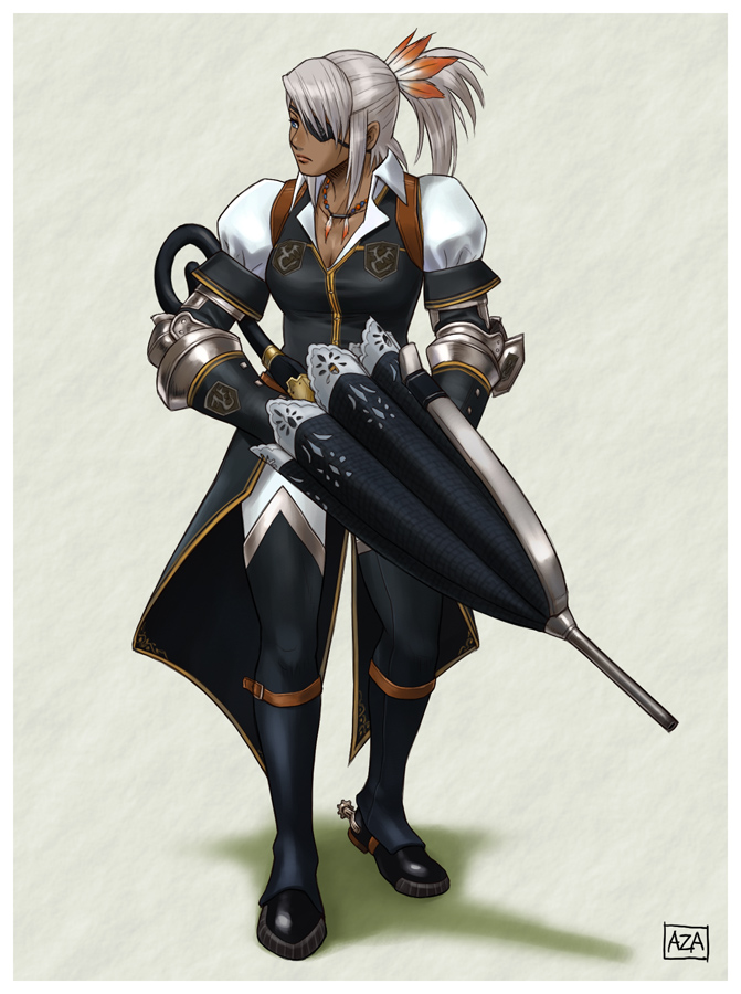 Safebooru - 1girl azasuke capcom character request dark skin eyepatch ...