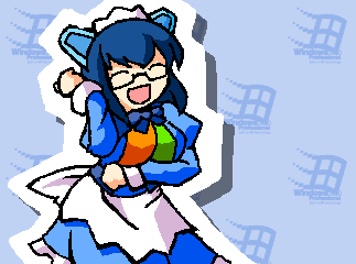 Safebooru - 00s 2k-tan animated animated gif dancing glasses icchae ...