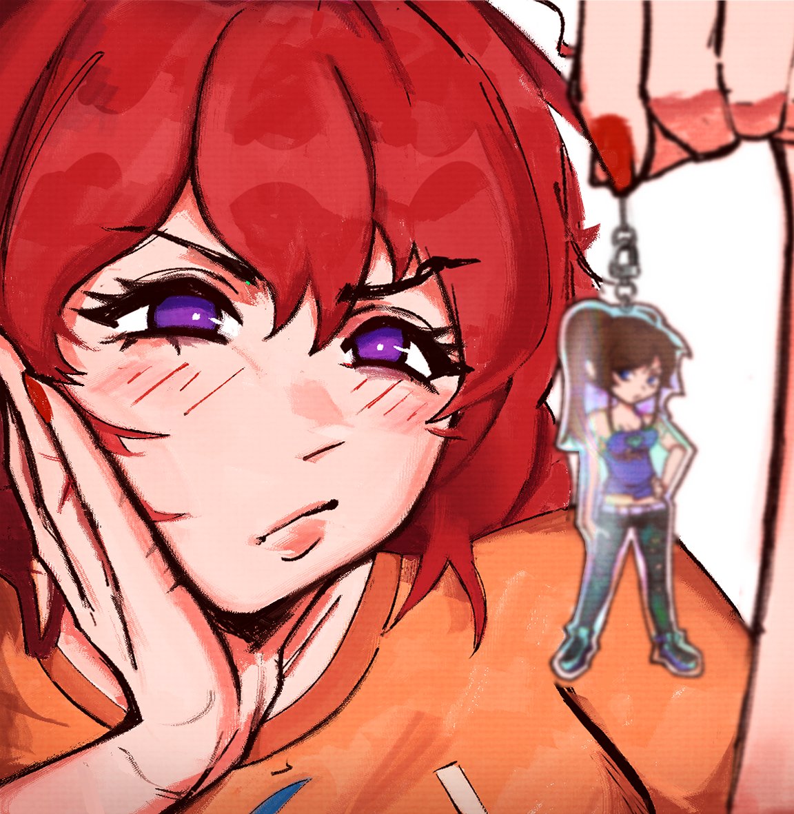 Safebooru - ari (class of 09) bare shoulders black hair blue eyes blush ...