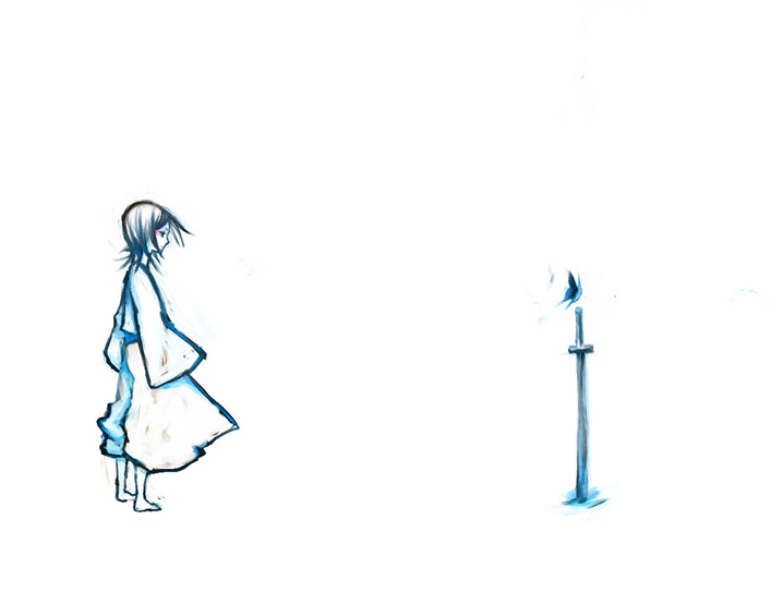 Safebooru - 1girl barefoot bleach hell butterfly kuchiki rukia ...