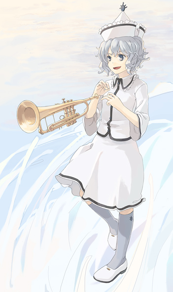 Safebooru - 1girl female hat instrument itsutsu merlin prismriver solo ...
