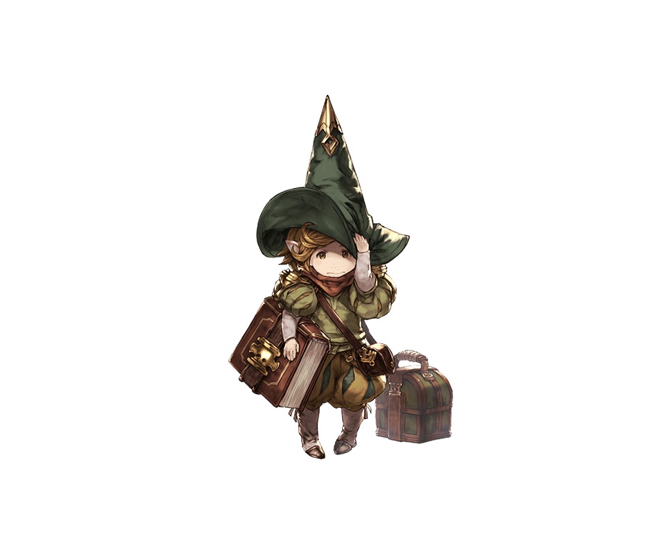 Safebooru - 1boy bag book boots freckles granblue fantasy harbin hat ...