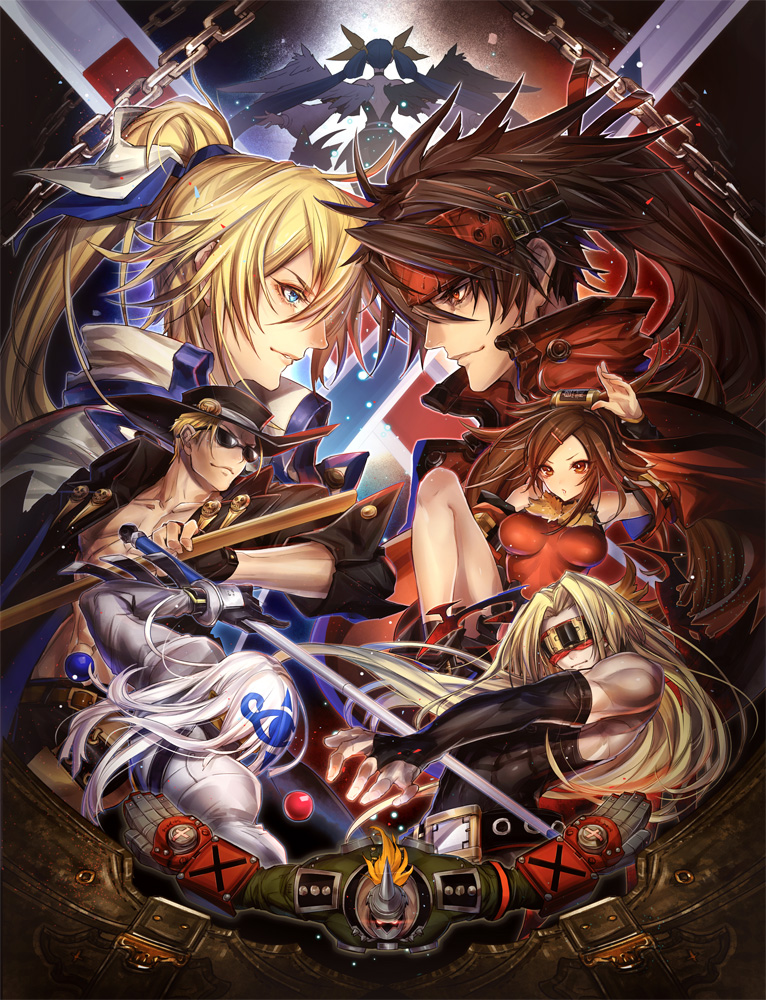 Safebooru - 2girls abs blush dizzy guilty gear guilty gear xrd hat ...