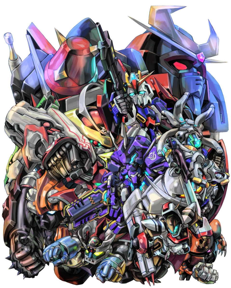 Safebooru - aquarion (series) baldios balgora beam rifle big o (mecha ...