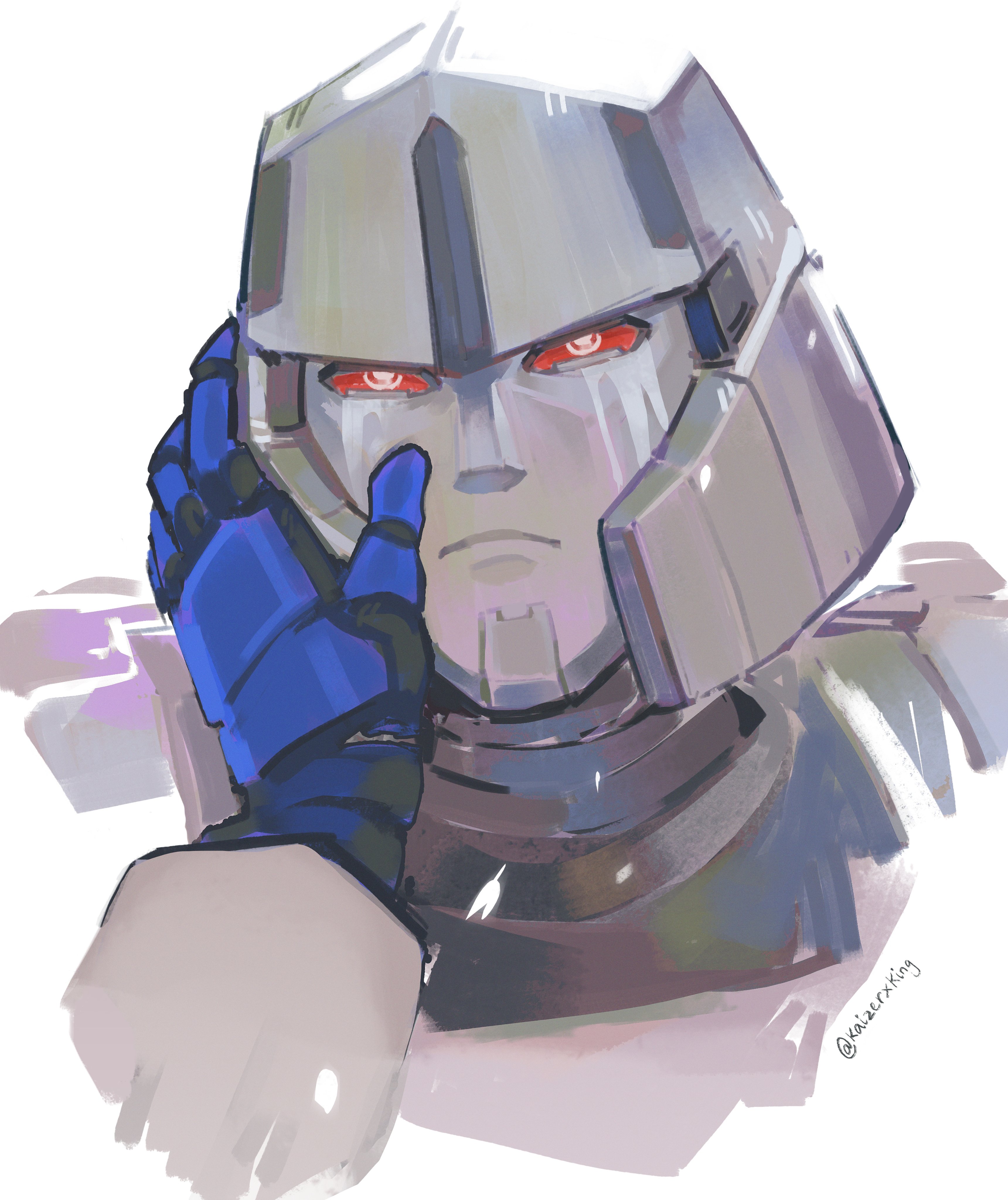 Safebooru - 2boys absurdres highres kaizer (kaizerxking) looking at ...