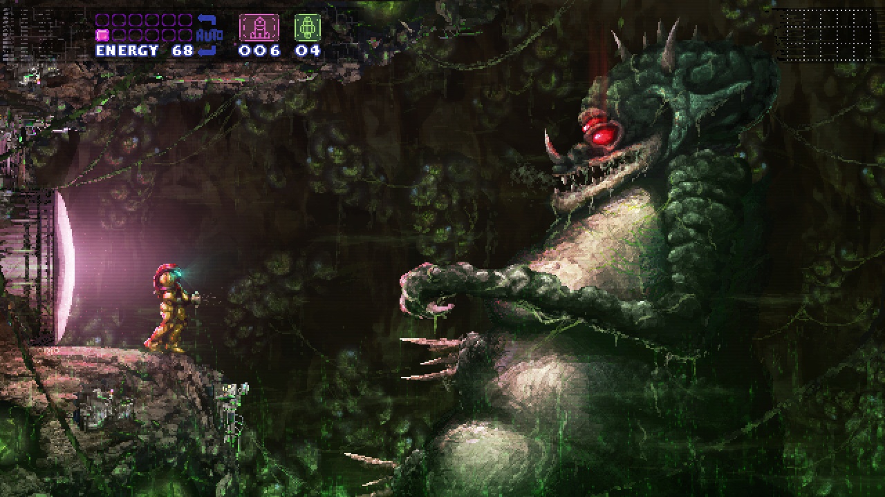 Safebooru - 1girl alien arm cannon armor assault visor claws extra eyes ...