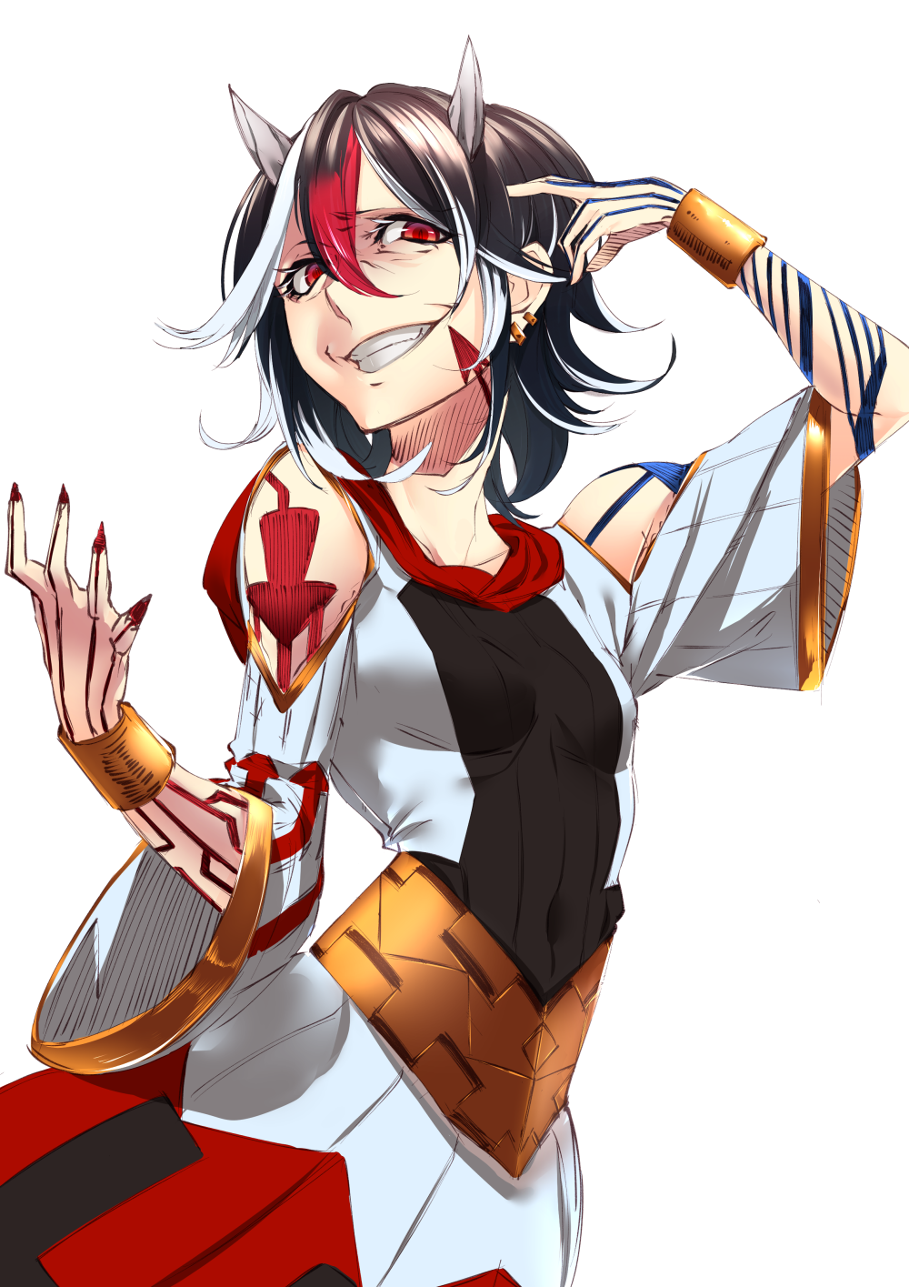 Safebooru - 1girl adapted costume black hair commentary request ...