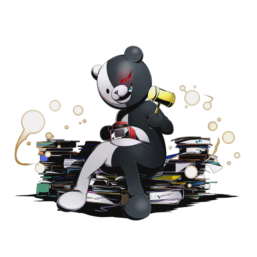 Safebooru - 1girl alpha transparency blue eyes book book stack buttons ...