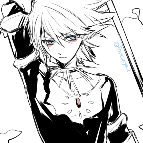 Safebooru - 1boy blue eyes center opening citron 82 collar fate ...