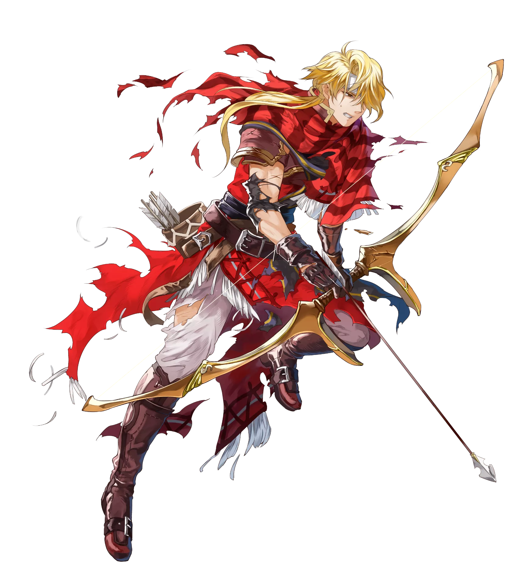 Safebooru - 1boy arrow belt blonde hair boots bow (weapon) brown eyes fire emblem fire emblem ...