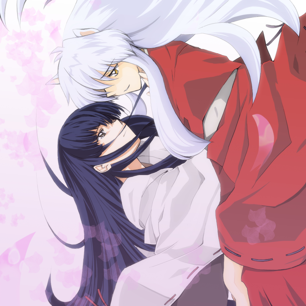 Safebooru - 1boy 1girl animal ears black hair dog ears en (p-ce ...