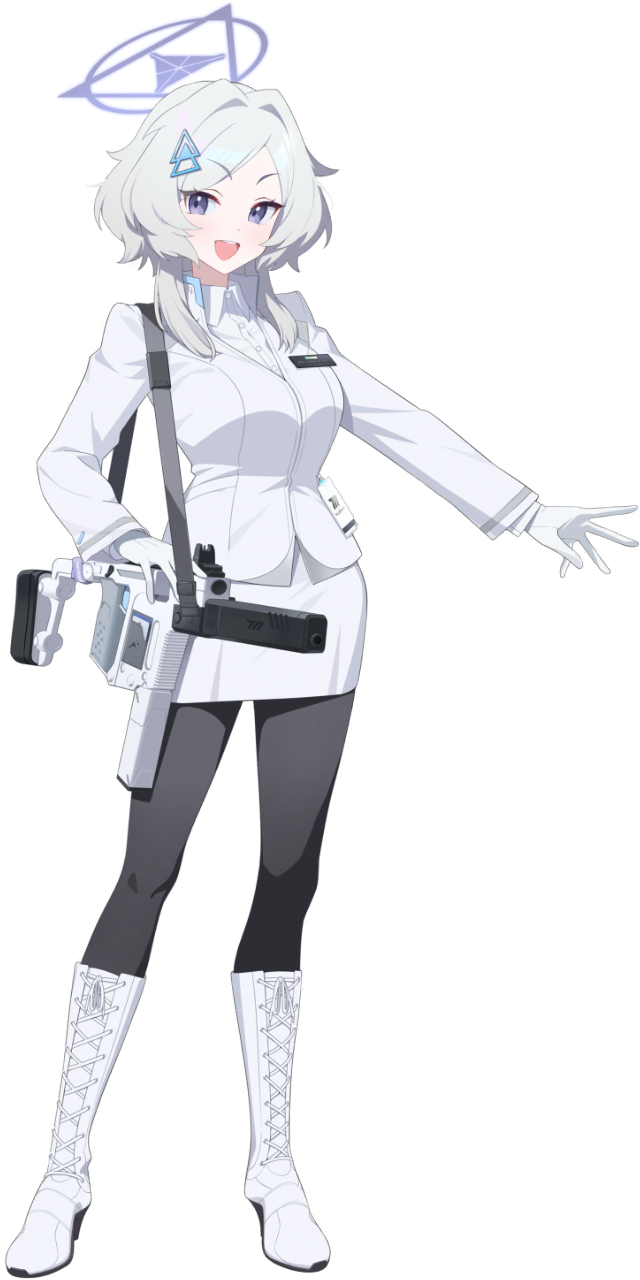 Safebooru - 1girl blue archive boots full body gloves gun halo highres ...