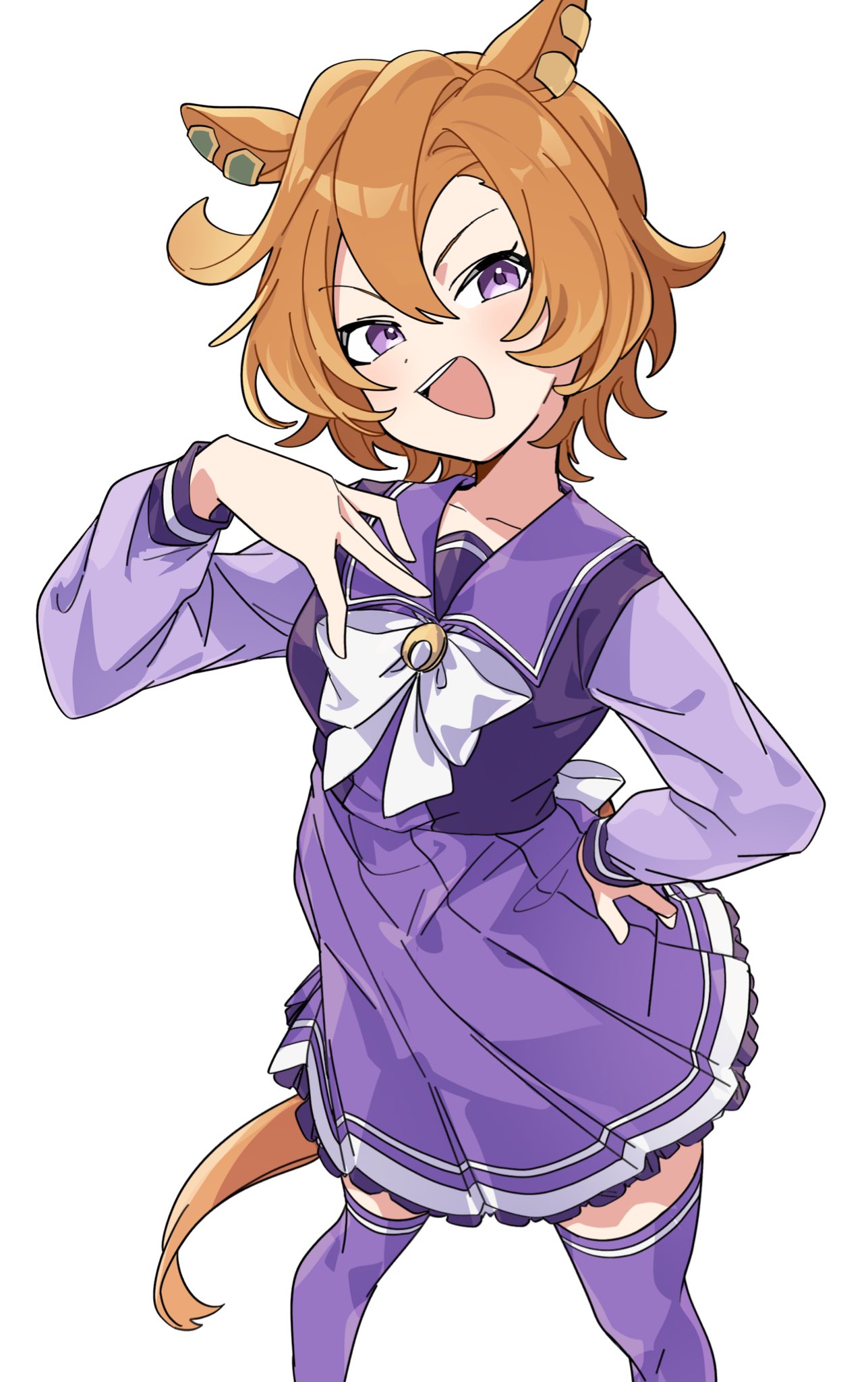 Safebooru - 1girl amano (amano miko) animal ears blush bow bowtie ...