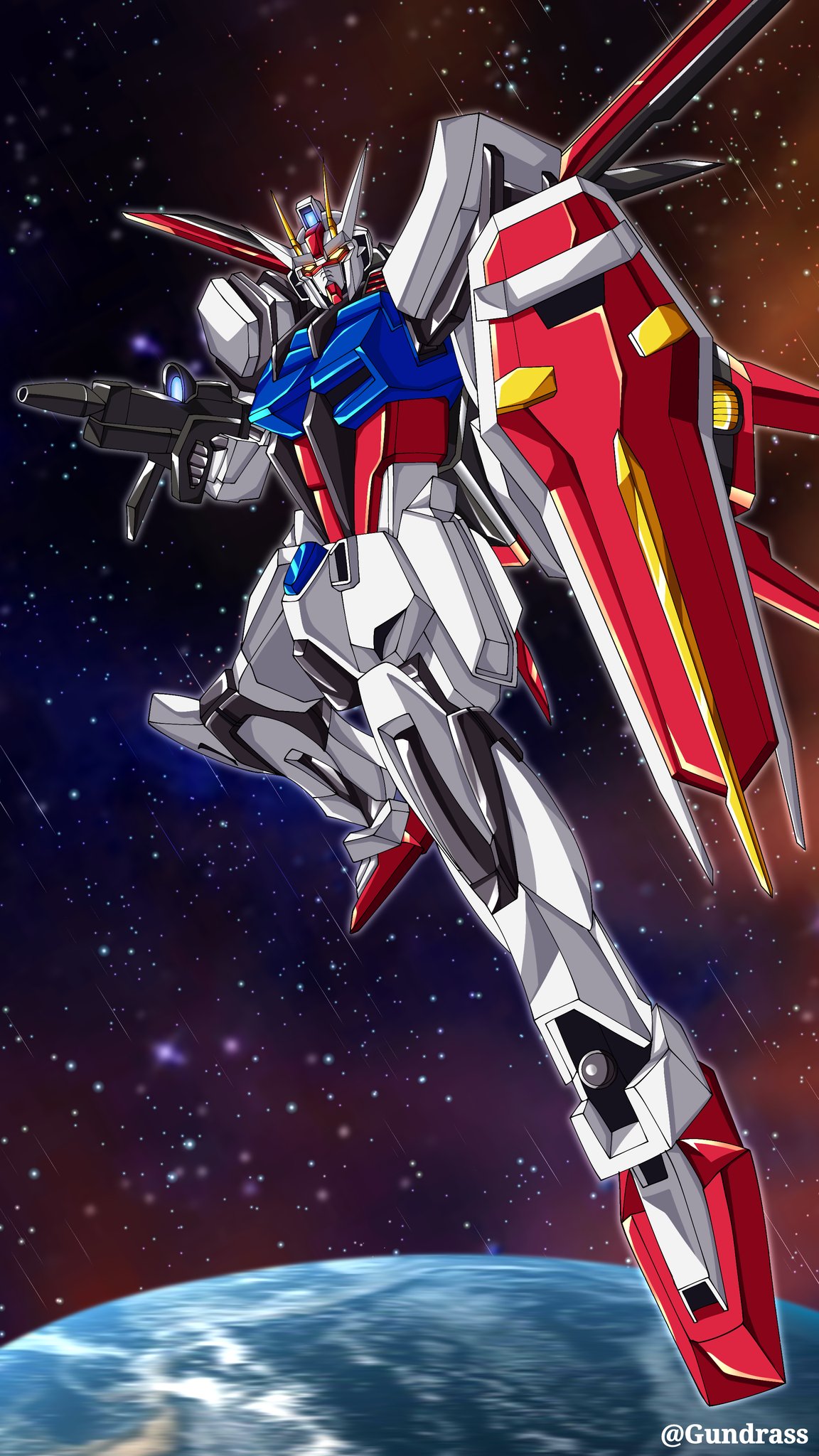 Safebooru - aile strike gundam beam rifle energy gun gundam gundam seed ...