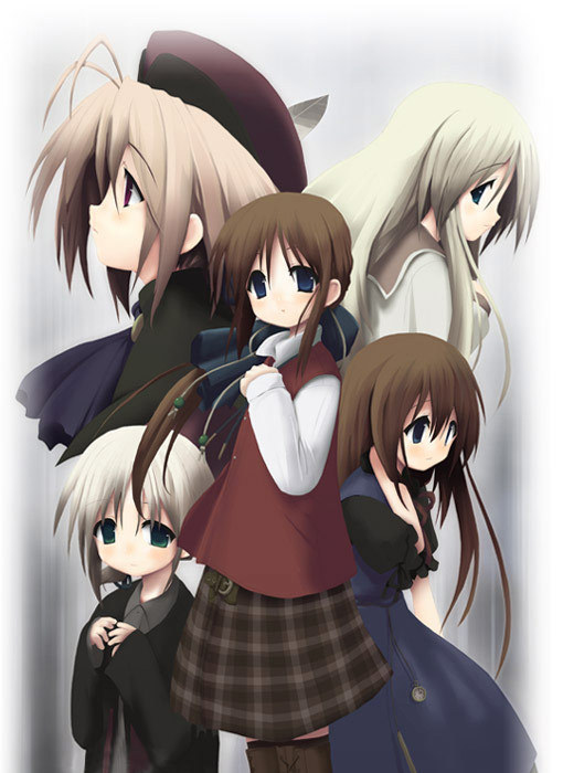 Safebooru - arietta fine beret blue eyes brown hair falsita fawcett ...