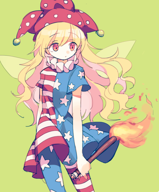 Safebooru 1girl American Flag Dress American Flag Legwear Blonde Hair 1039