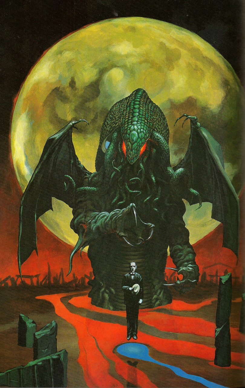 Safebooru - 1boy claws cthulhu cthulhu mythos floating full body full ...