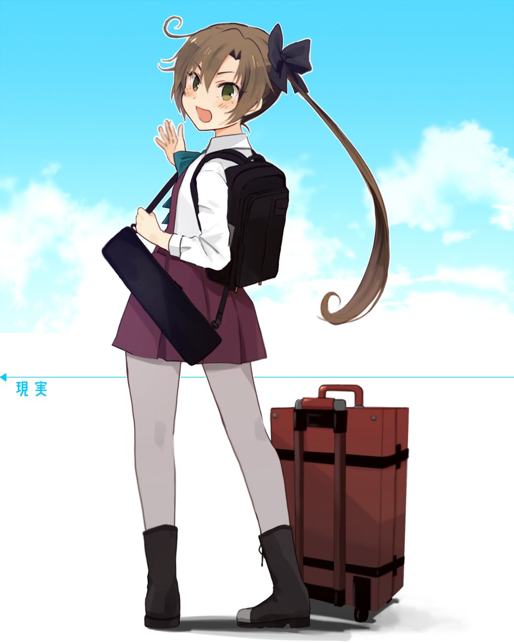 Safebooru - >:d 1girl :d akigumo (kantai collection) annin musou ...