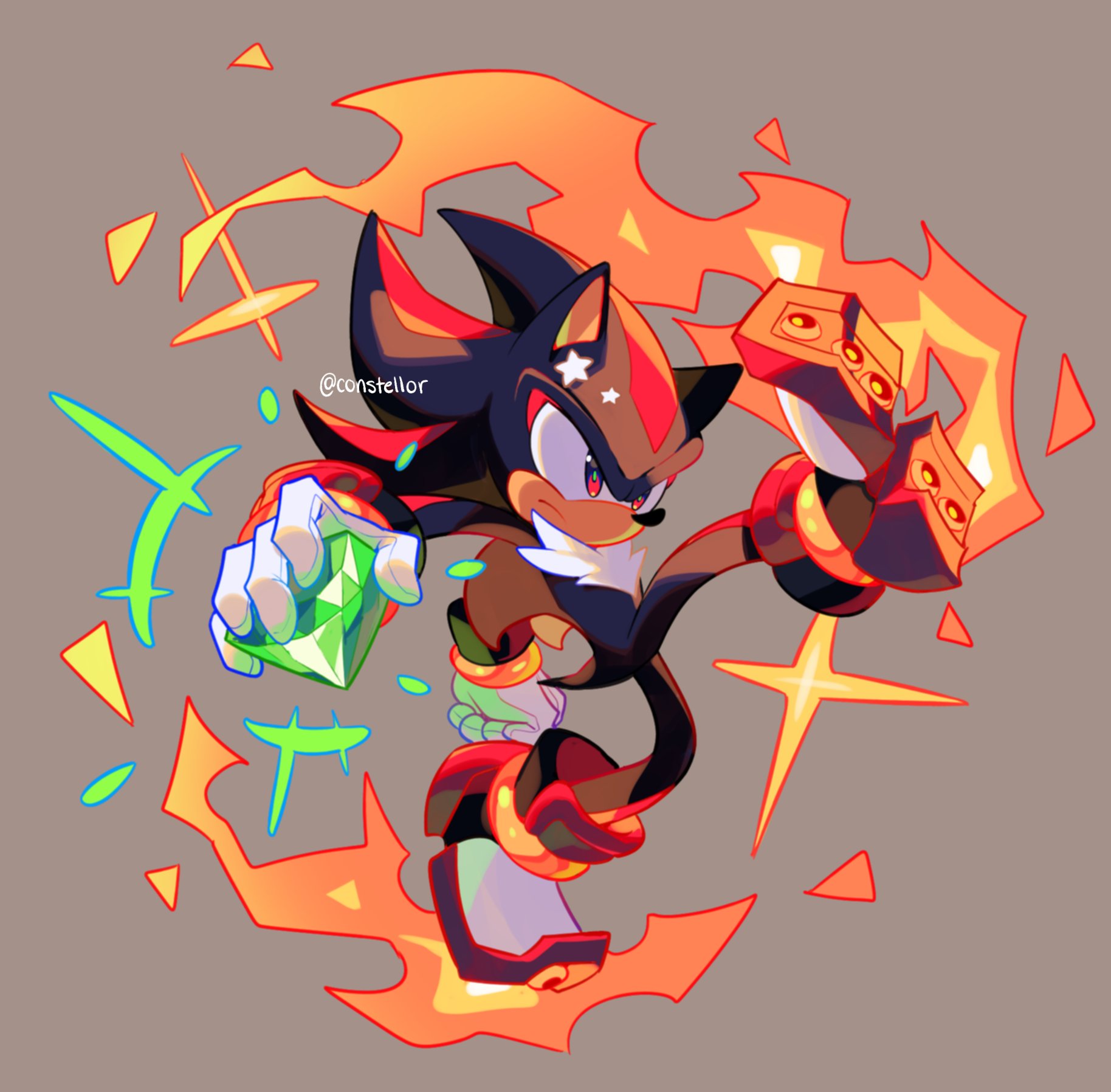 Safebooru - 1boy animal ears animal nose arms up black fur body fur ...