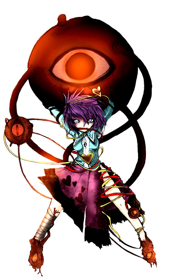 Safebooru - blue eyes komeiji satori purple hair tagme touhou | 224156