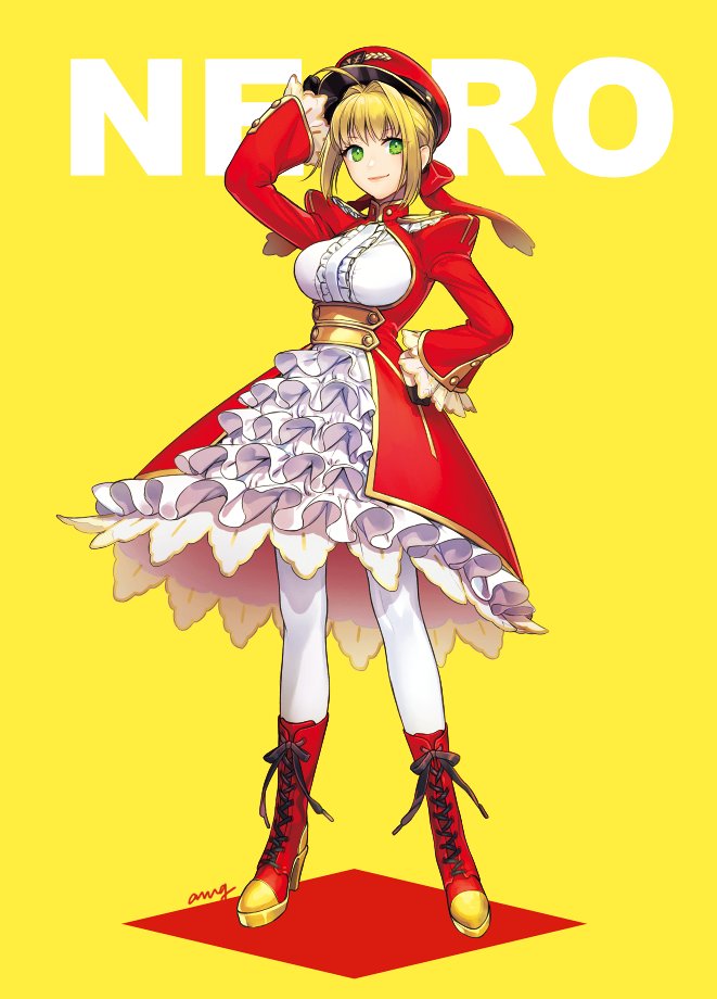 Safebooru - 1girl ahoge amg (nwmnmllf) bangs black legwear blue eyes ...