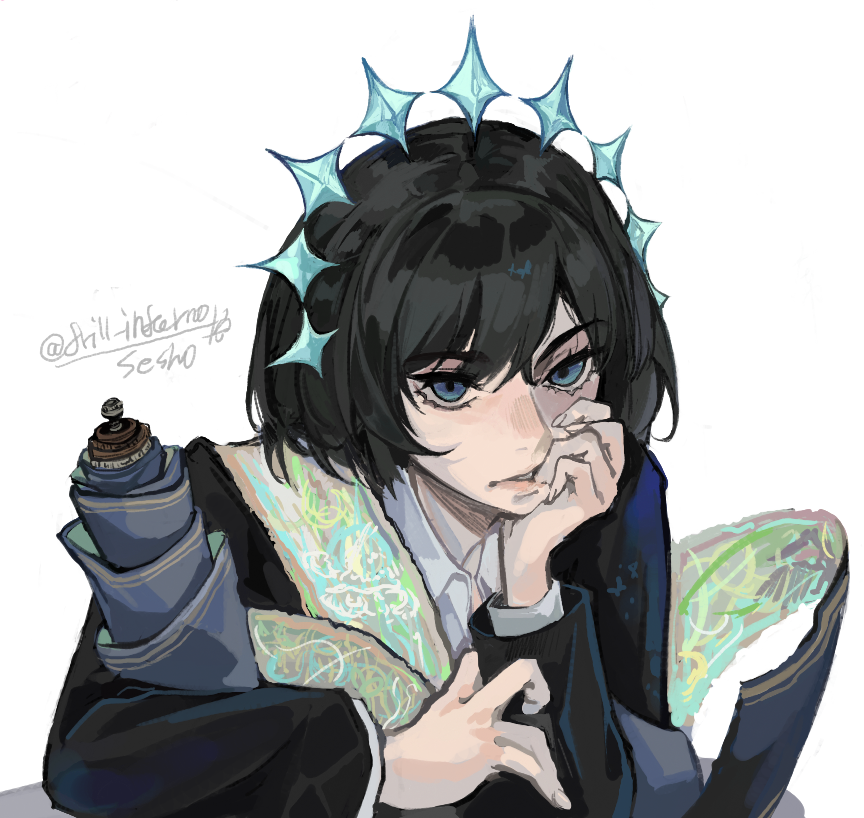 Safebooru - 1boy black hair blue eyes fate/grand order fate (series ...