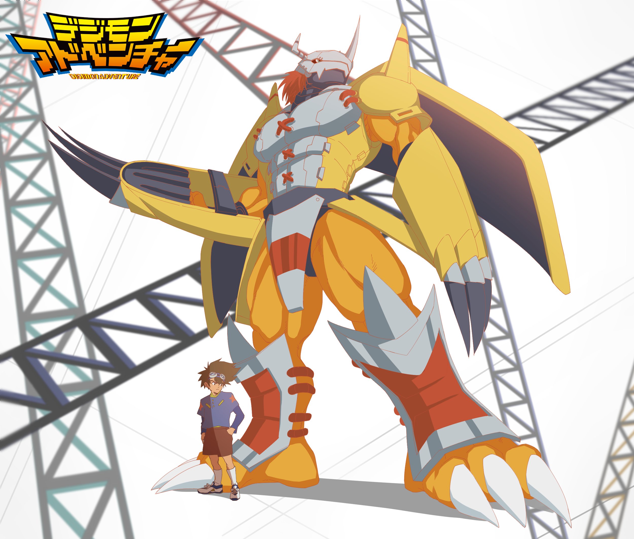 Safebooru - 2boys armor brown hair brown pants clawed gauntlets closed ...