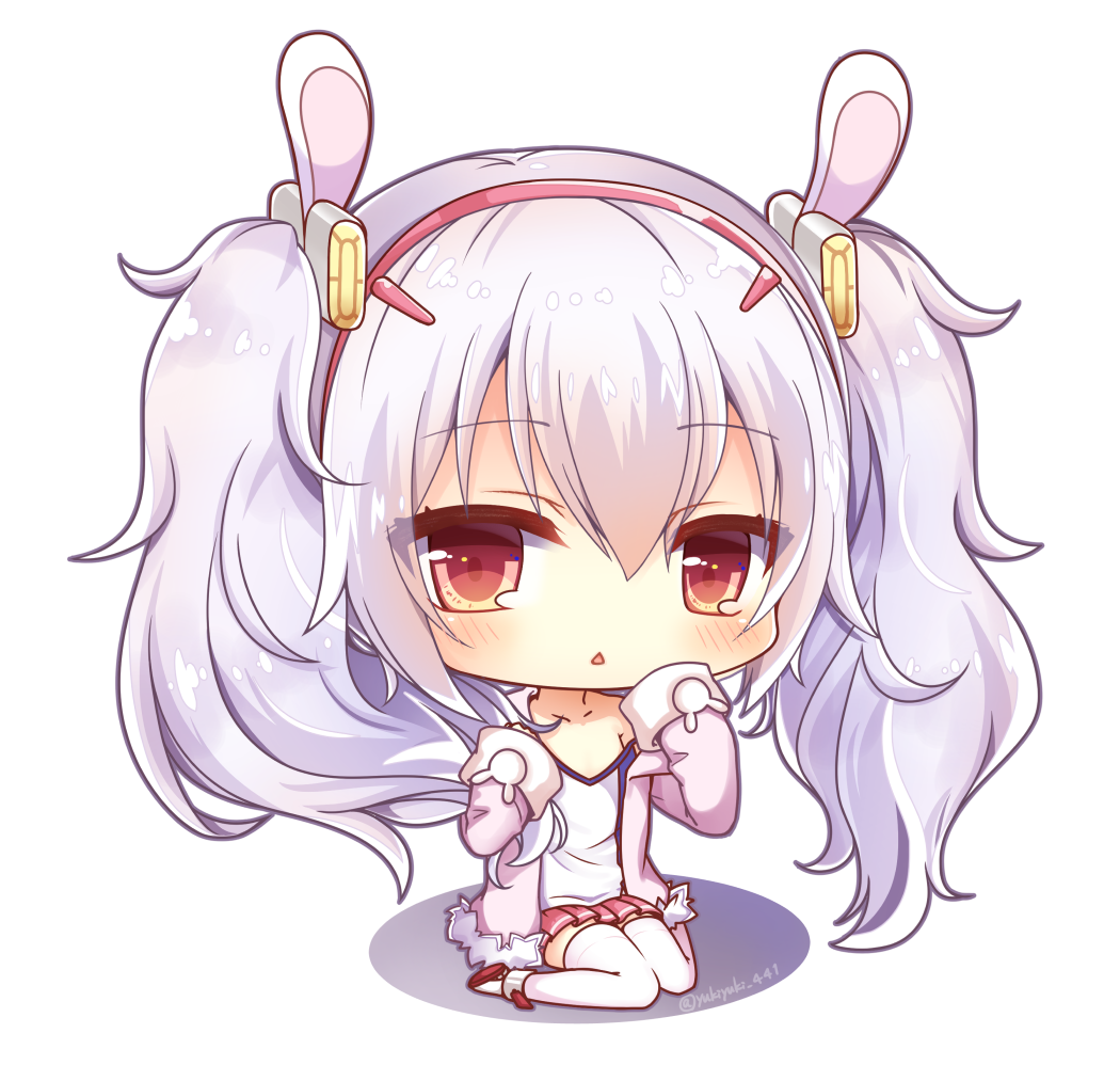 Safebooru - 1girl animal ears azur lane chibi commentary request fake ...