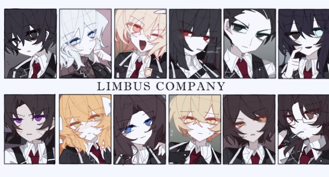 Safebooru - 6+boys 6+girls alternate skin color aqua eyes black eyes ...