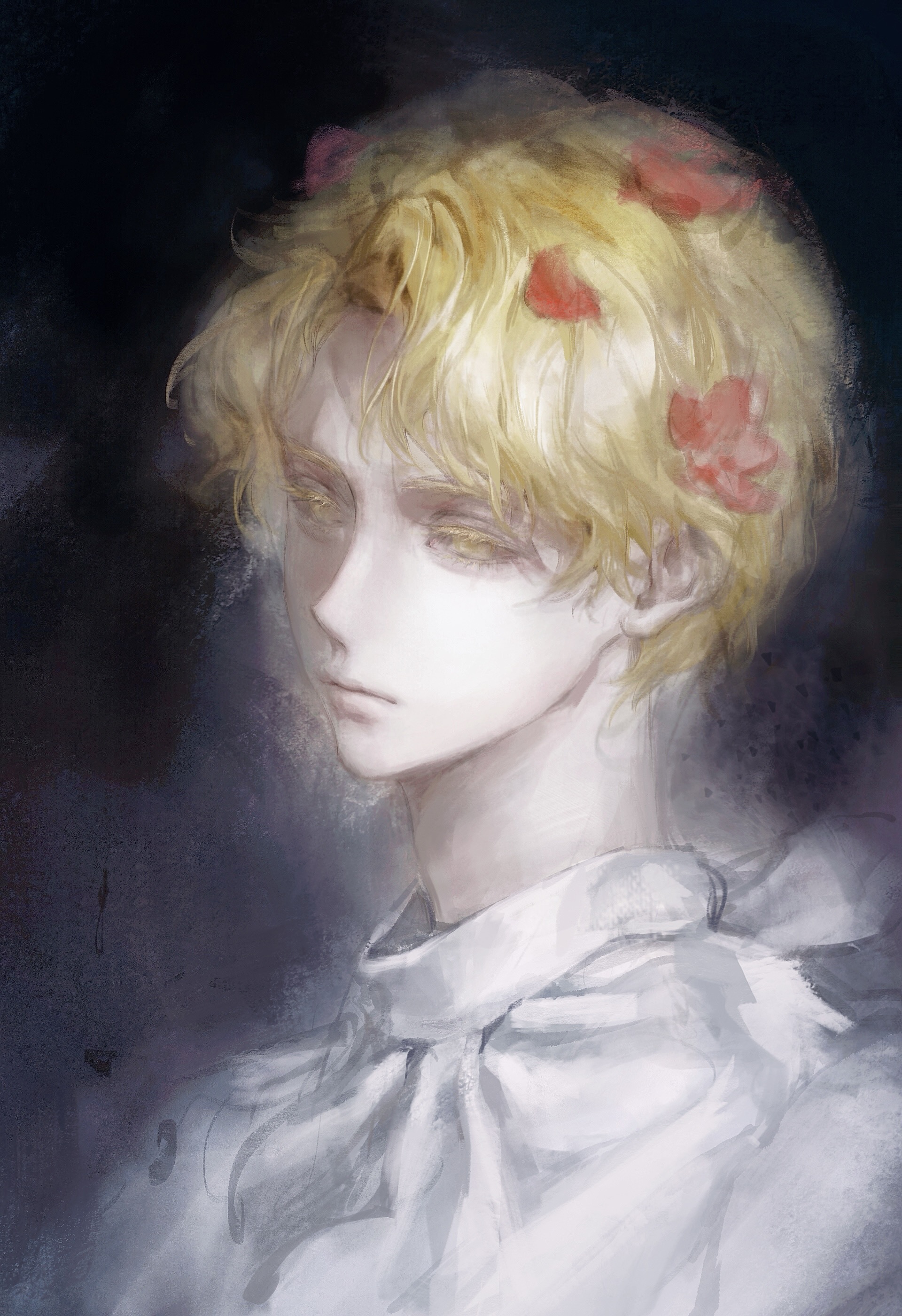 Safebooru - 1boy absurdres alien stage blonde hair chinese commentary ...