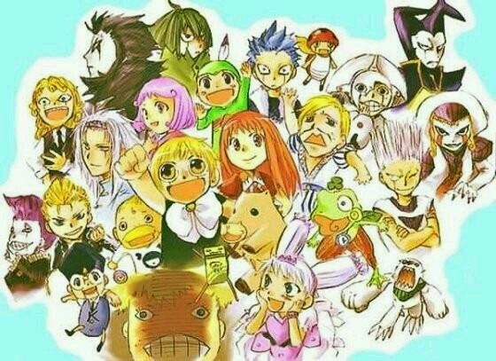 Safebooru - baltro byonko danny (konjiki no gash!!) fein gash bell kanchome kolulu konjiki no ...