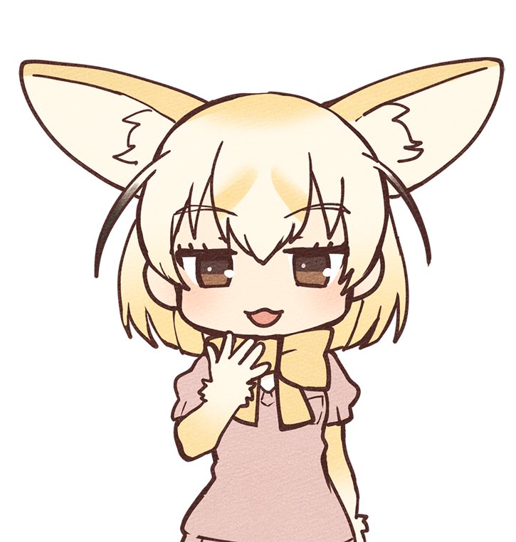 Safebooru - 1girl :3 animal ears blonde hair bow bowtie breast pocket ...