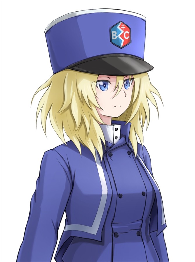 Safebooru - 1girl bangs bc freedom (emblem) bc freedom military uniform ...