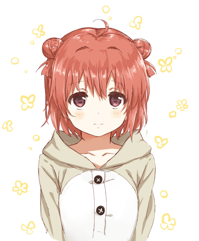 Safebooru 1girl 3 Ahoge Akaza Akari Blush Closed Mouth Collarbone 0665