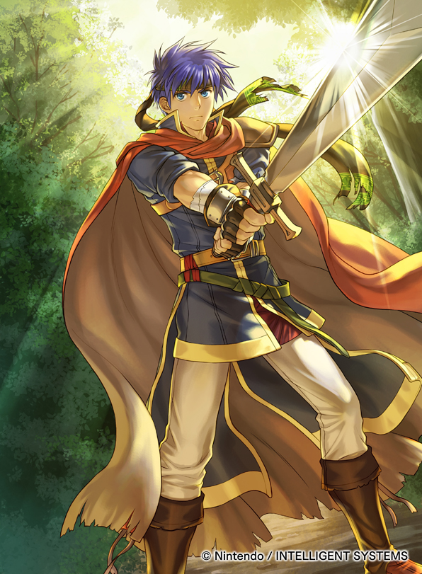 Safebooru - 1boy blue eyes blue hair cape fire emblem fire emblem ...