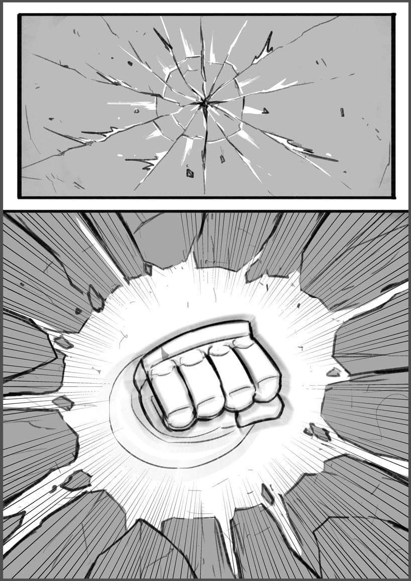 Safebooru - 1boy 2koma adeptus astartes clenched hand comic gauntlets ...
