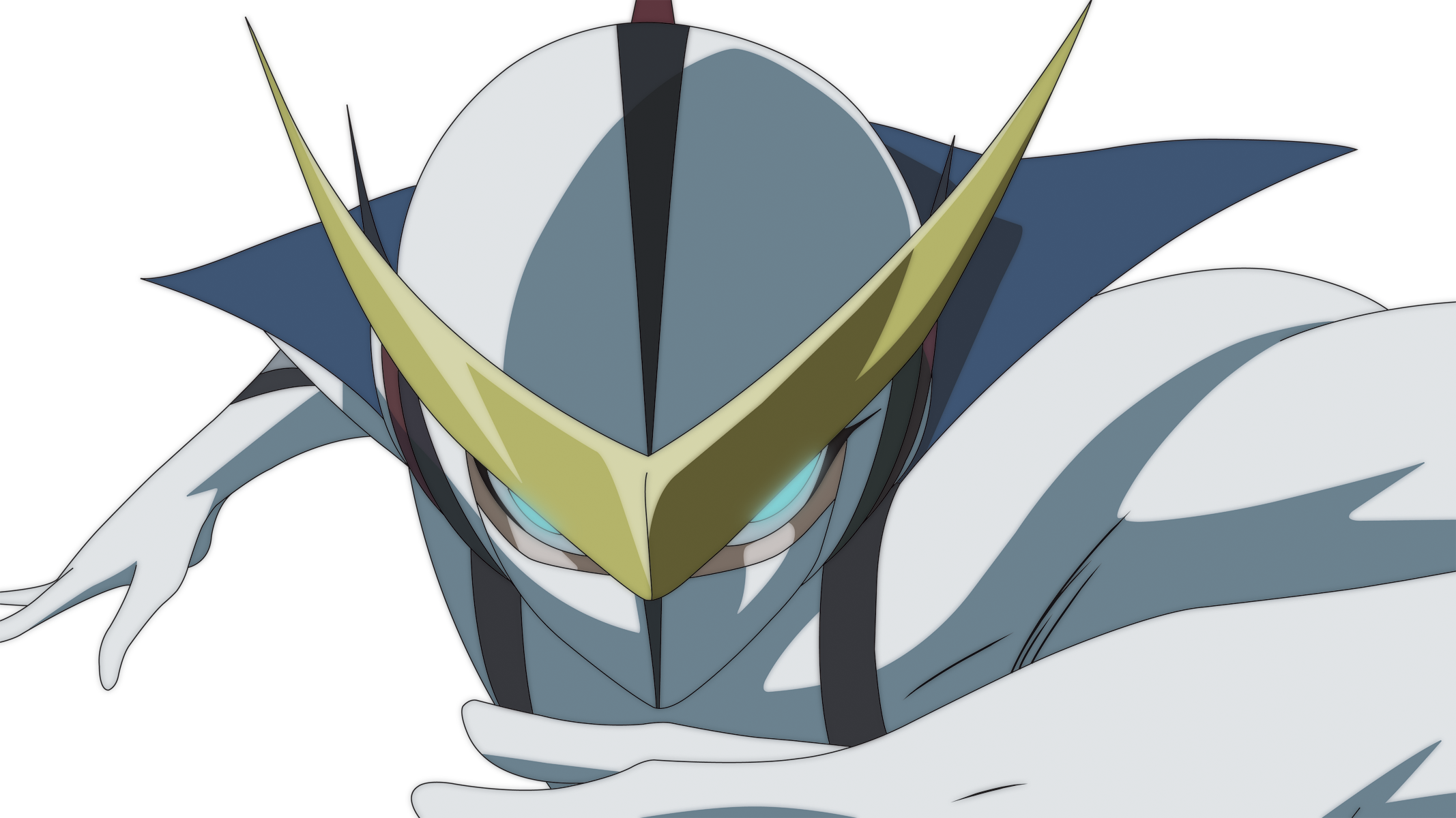 Safebooru - blue eyes casshern casshern sins glowing glowing eyes ...