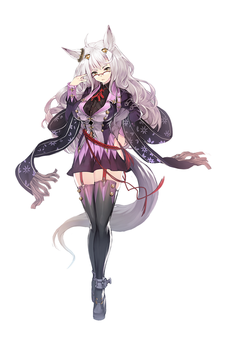 Safebooru - 1girl animal ears artist request biwa hayahide boots ...