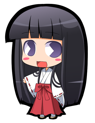 Safebooru - aritst:suntail chibi himegami aisa japanese clothes long ...