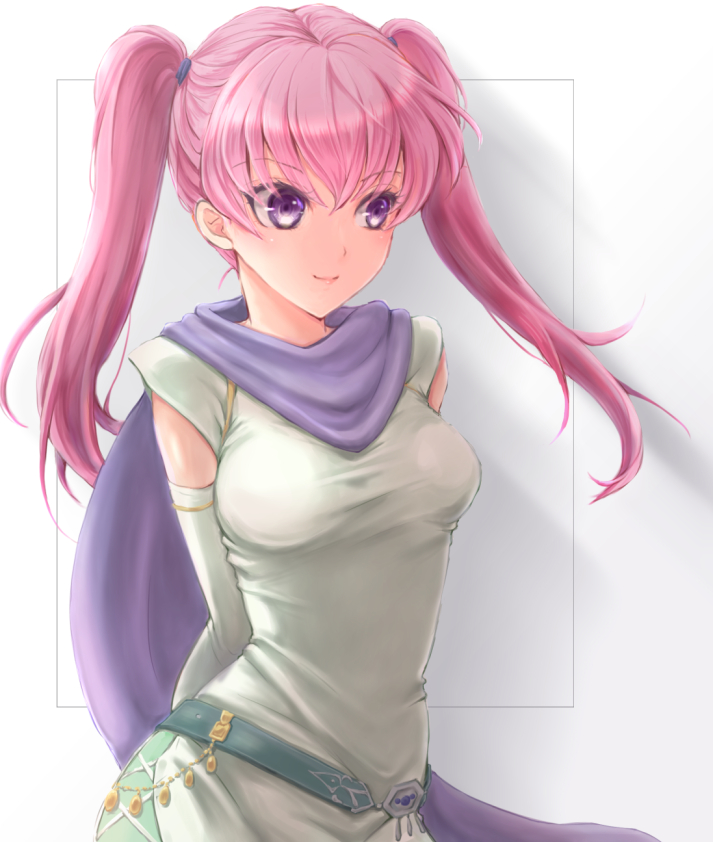 Safebooru - 1girl arms behind back belt breasts dress elbow gloves fire emblem fire emblem ...